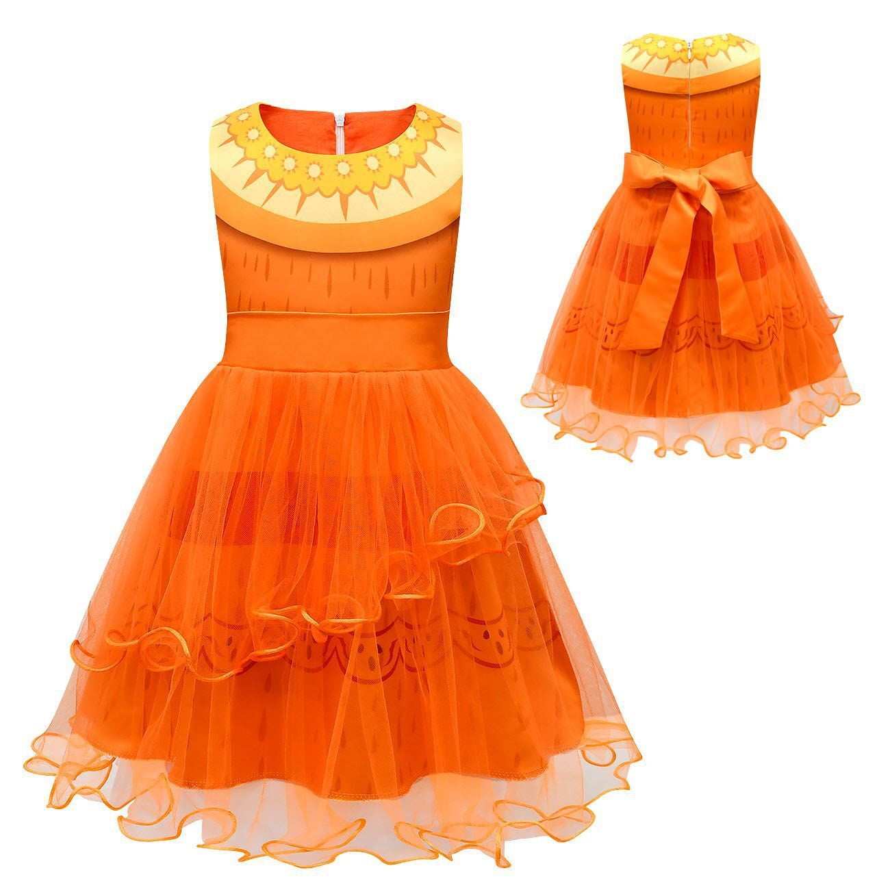 Girls Pepa Cosplay Tutu Princess Dress Halloween Birthday Party Fancy ...