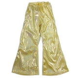 Girls Performance Glitter Flare Pants for Dance Yoga Stage Shows and ...