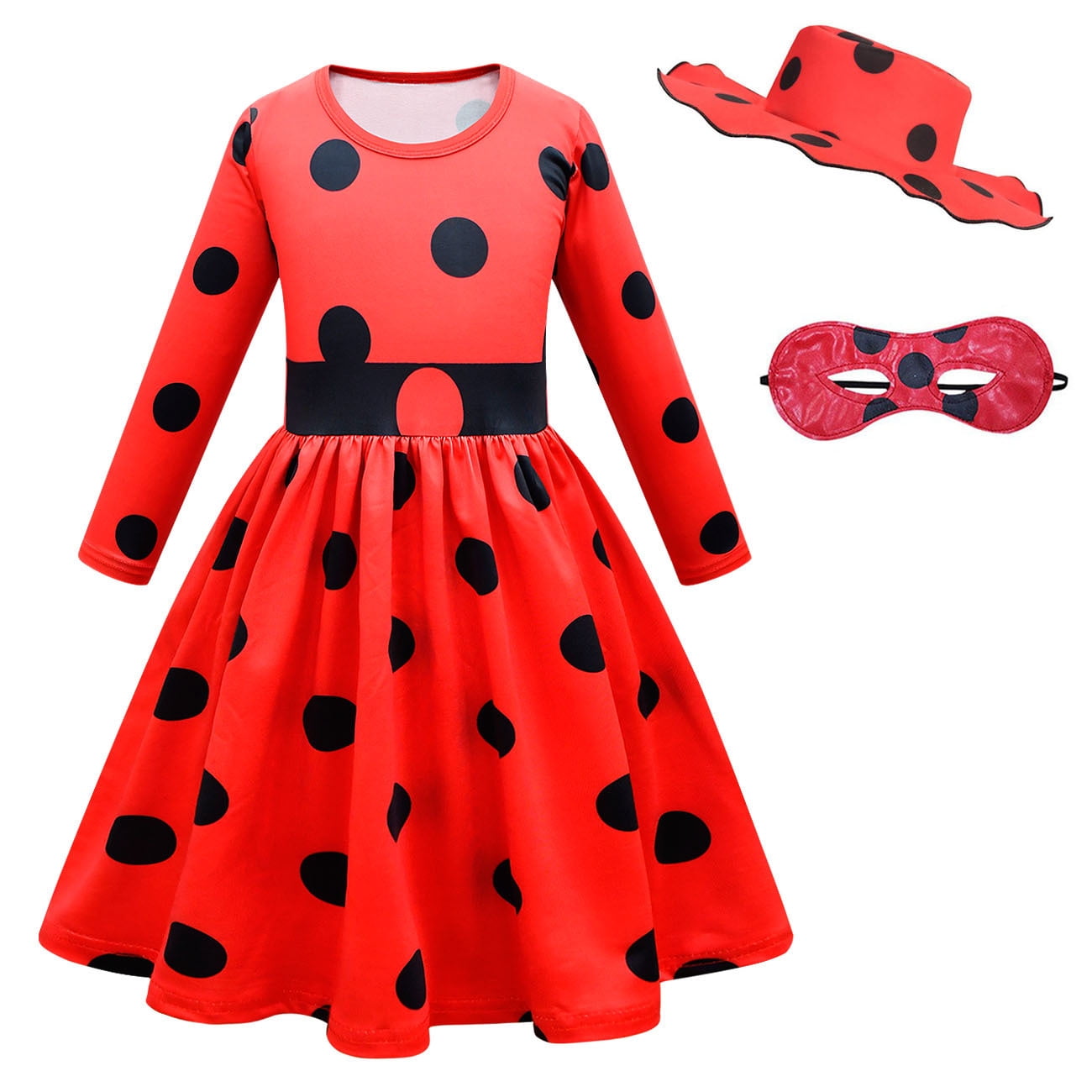 Ladybug Costume For Girls