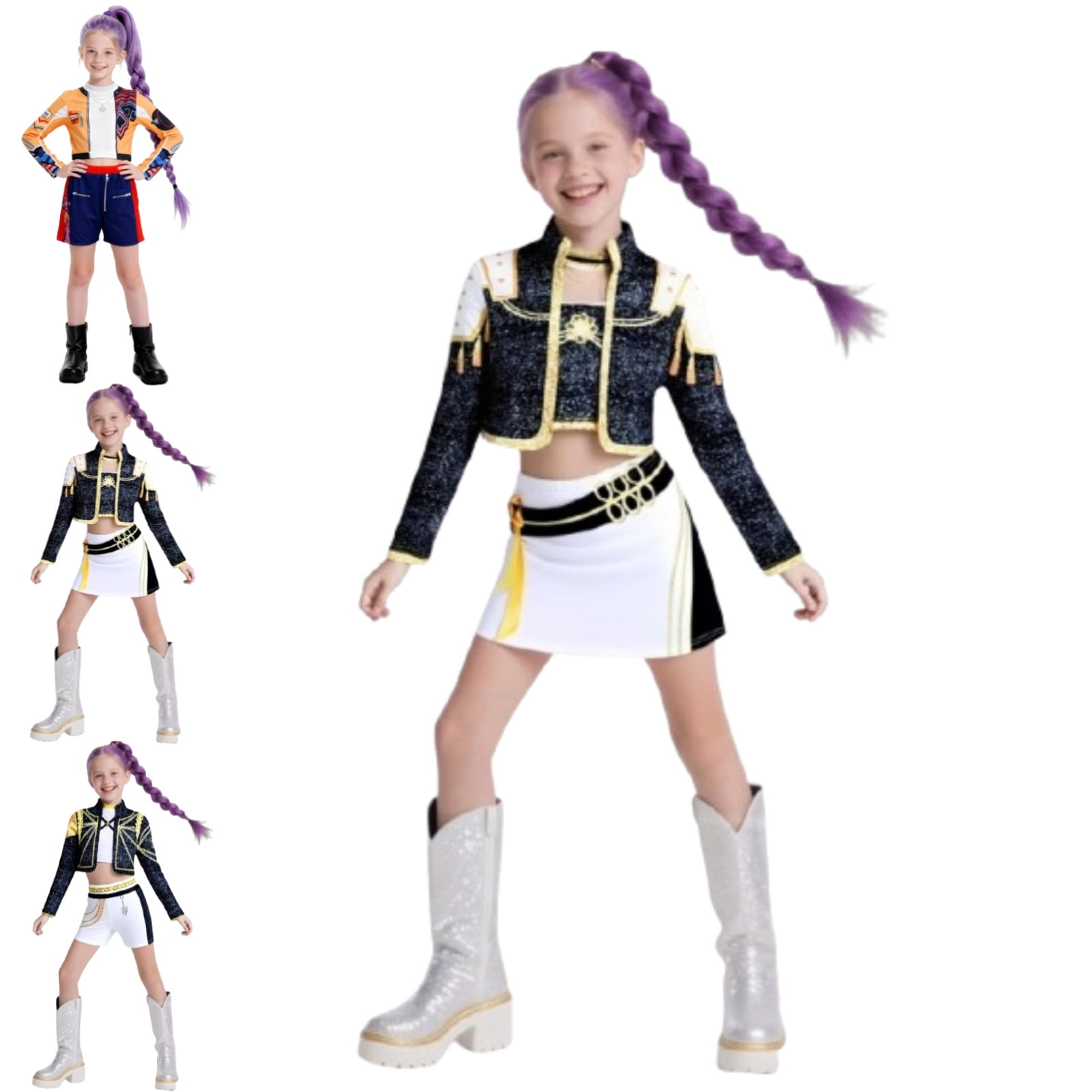 Girls Pop Singer Cos Outfit Set for Girls Pop Singer Outfit Set for ...