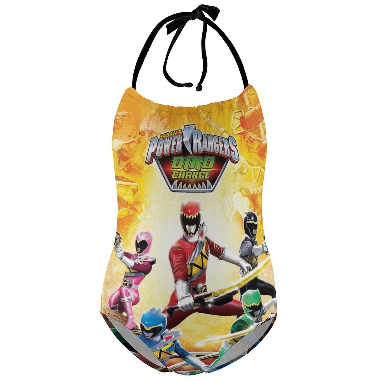 Girls Power Rangers One Piece Swimsuit Bathing Suit Beachwear - Walmart.com