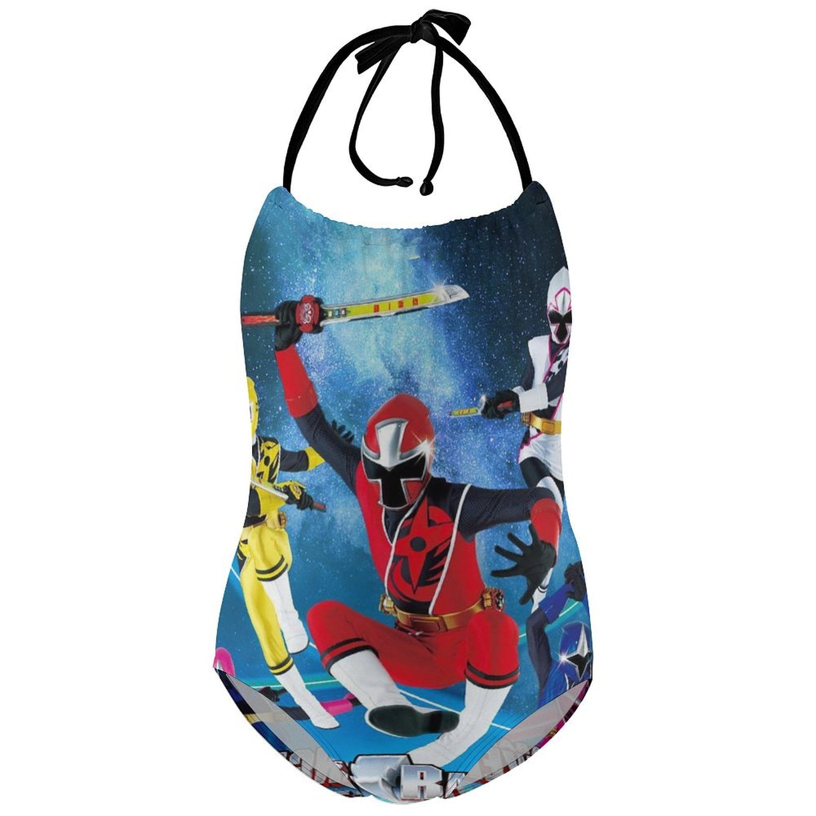 Girls Power Rangers One Piece Swimsuit Bathing Suit Beachwear - Walmart.com