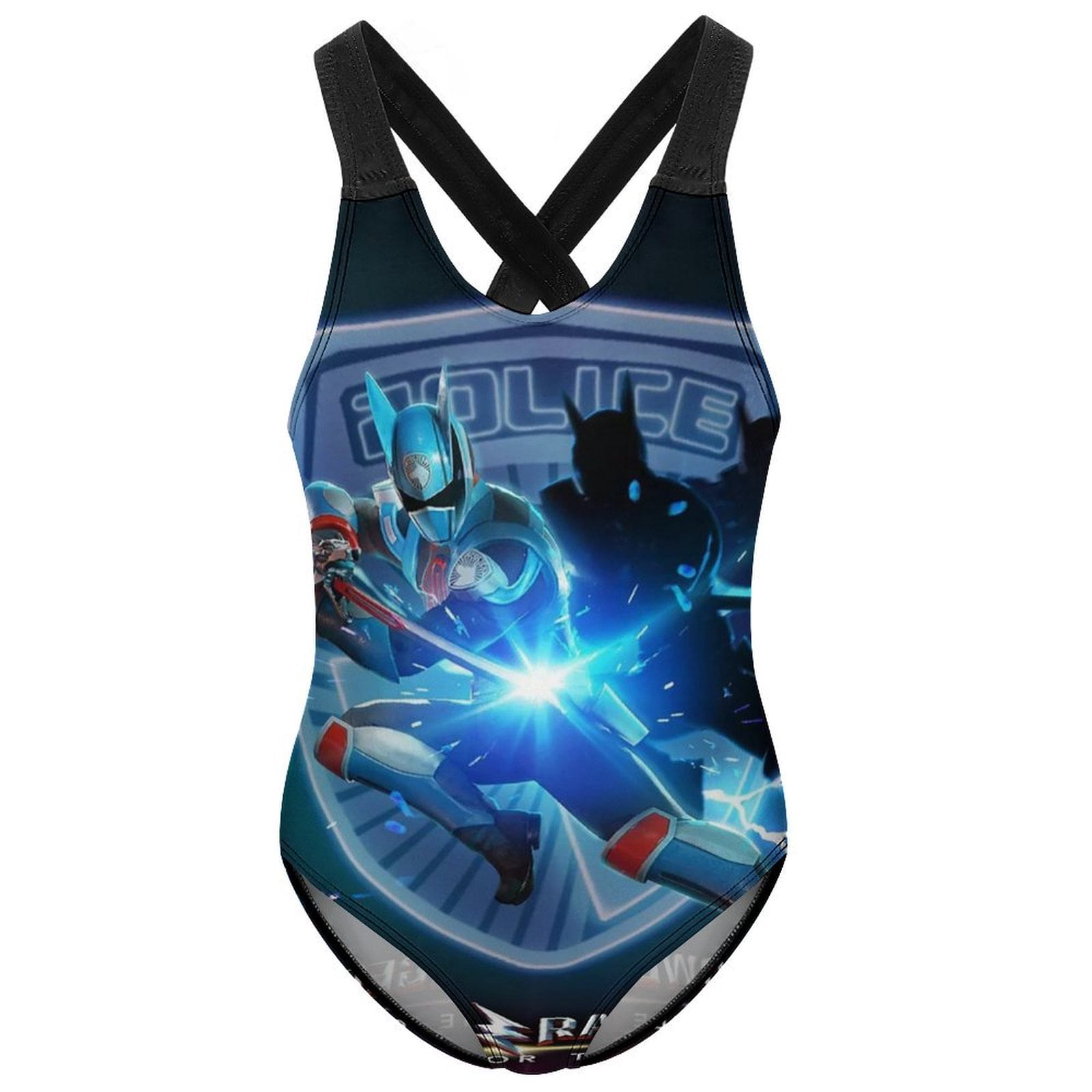 Girls Power Team Ran-,Ger2 One Piece Swimsuits Quick Dry Swimwear ...