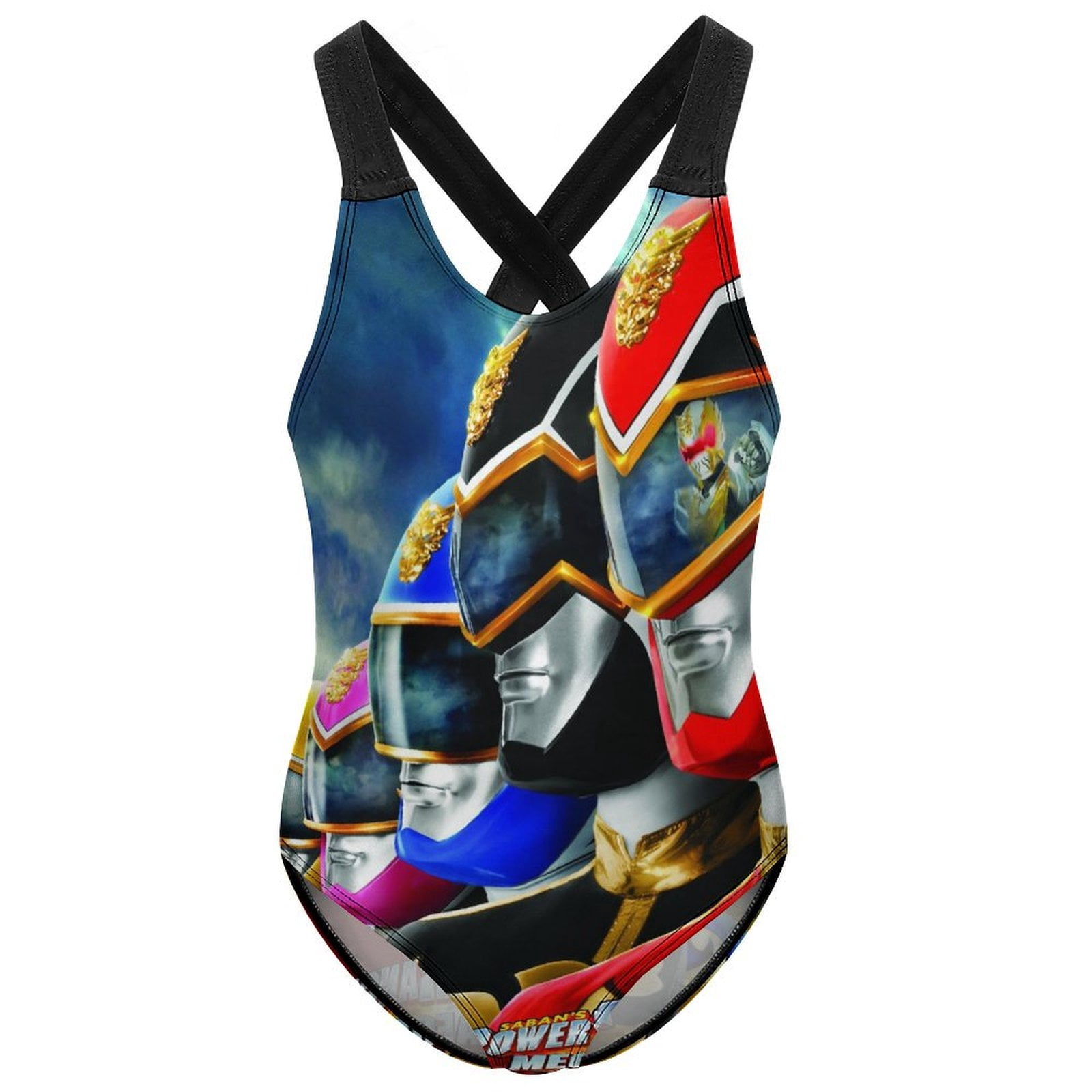 Girls Power Team Ran-,Ger2 One Piece Swimsuits Quick Dry Swimwear ...