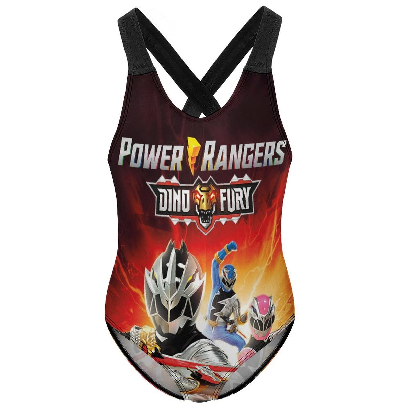 Girls Power Team Ran-,Ger2 One Piece Swimsuits Quick Dry Swimwear ...