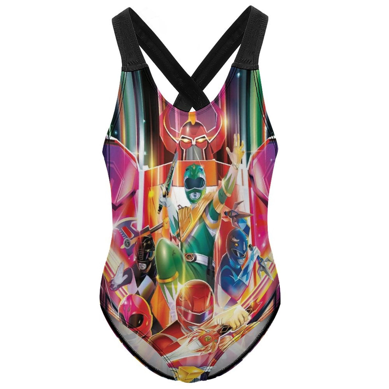 Girls Power Team Ran-,Ger2 One Piece Swimsuits Quick Dry Swimwear ...