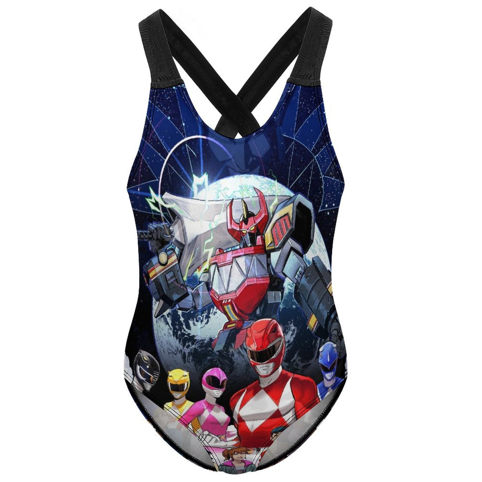 Girls Power Team Ran-,Ger2 One Piece Swimsuits Quick Dry Swimwear ...