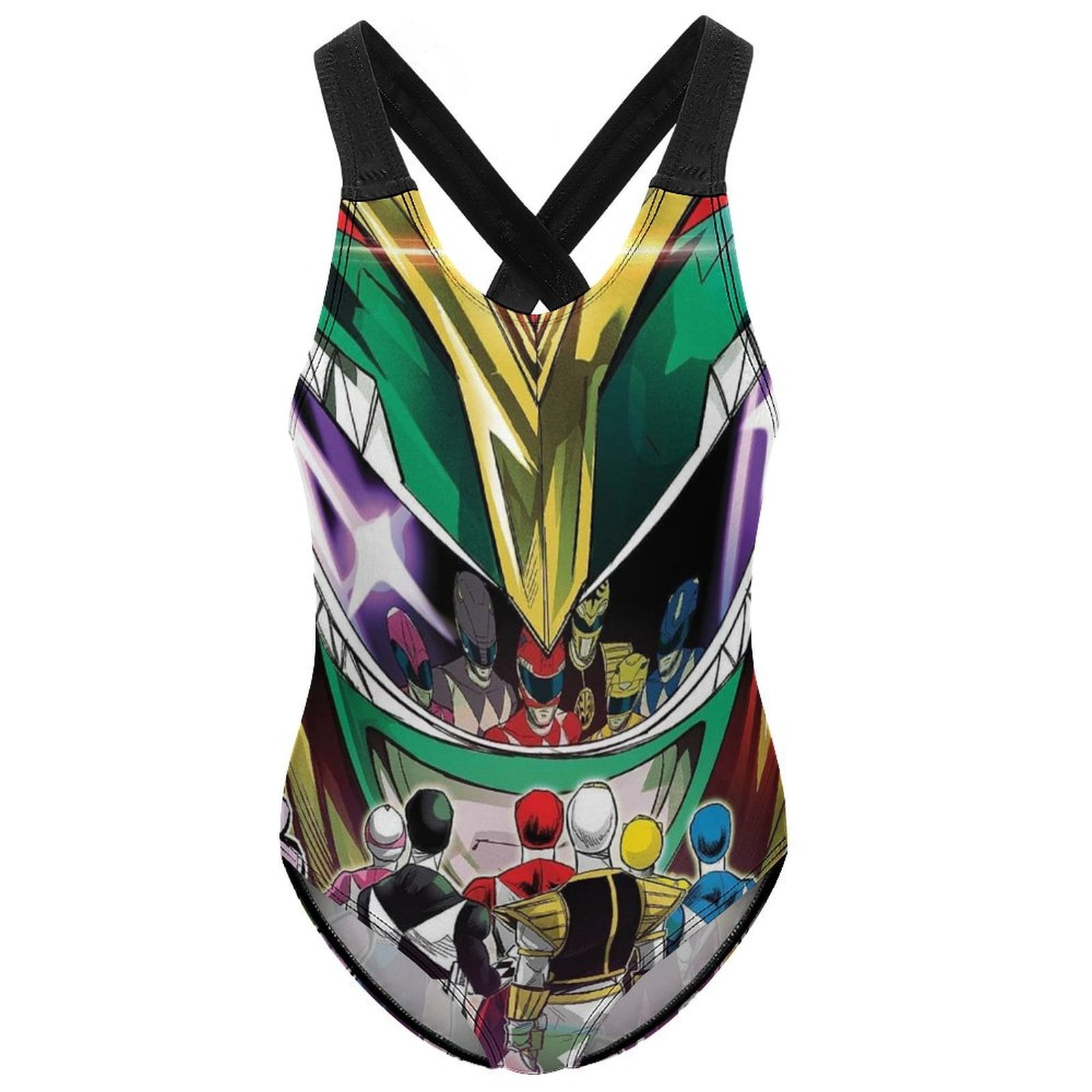 Girls Power Team Ran-,Ger2 One Piece Swimsuits Quick Dry Swimwear ...