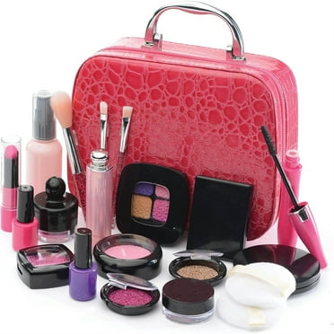 Litti Pritti Pretend Makeup for Girls - 11 Piece Play Makeup Set ...