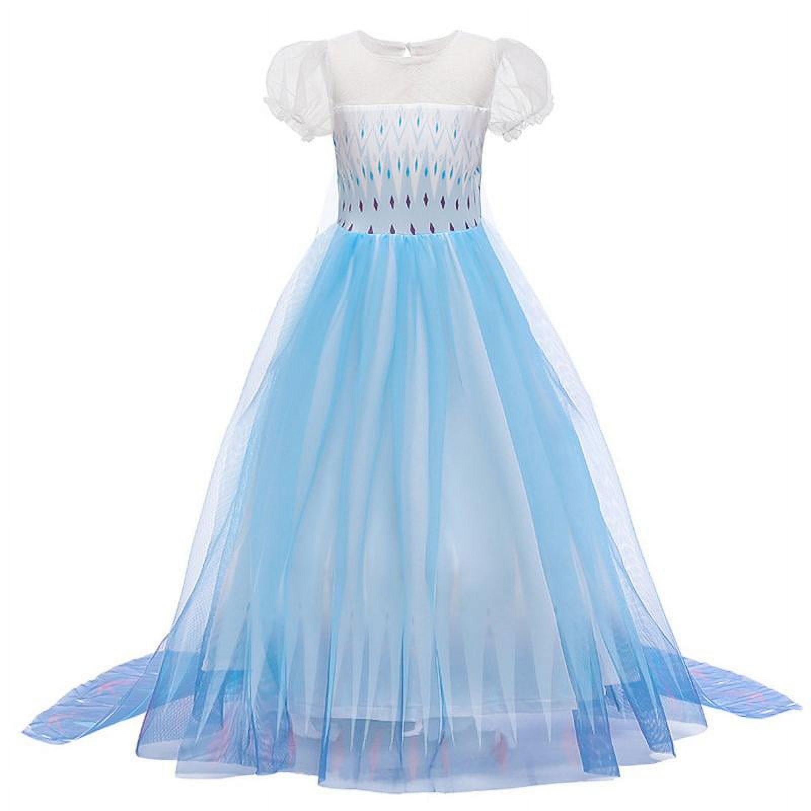 Girls Princess Costumes Short Sleeve Halloween Carnival Cosplay ...