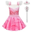 Girls Princess Dress Deluxe Queen Dress Up Kids Halloween Christmas ...