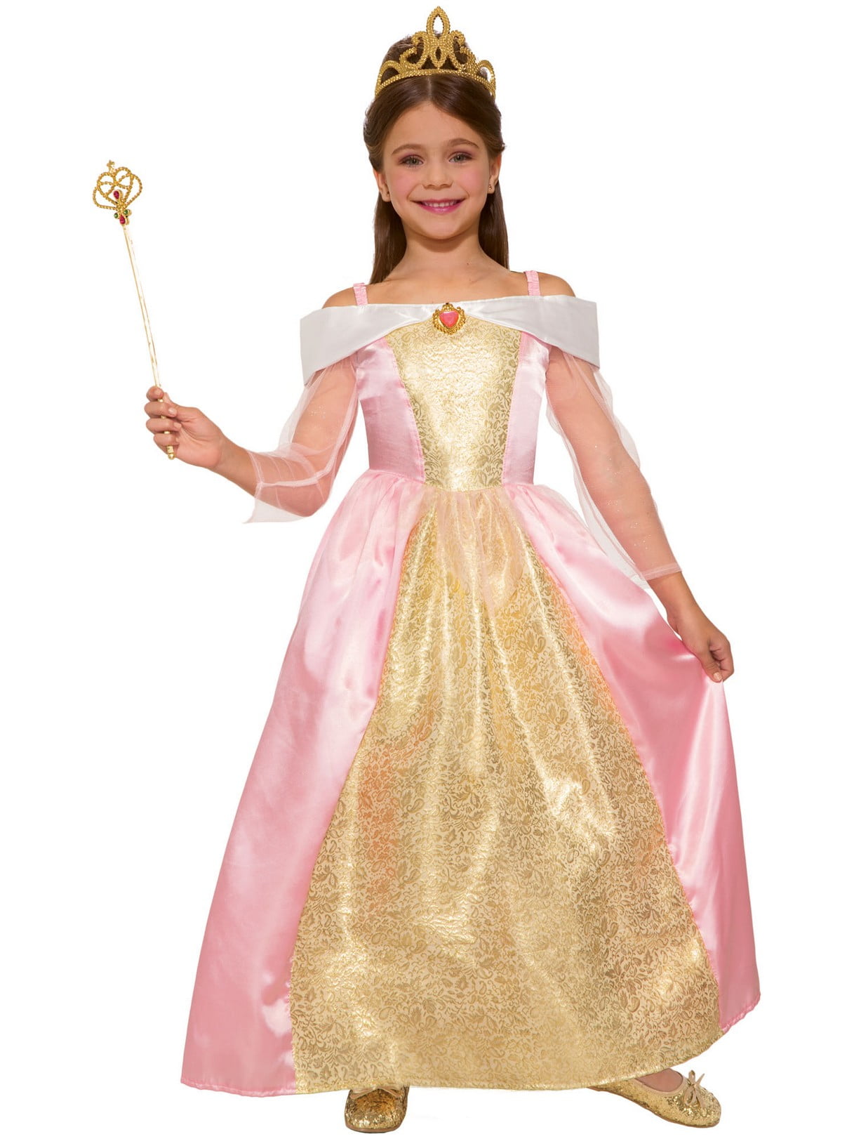 Girls Princess Paisley Rose Costume - Walmart.com