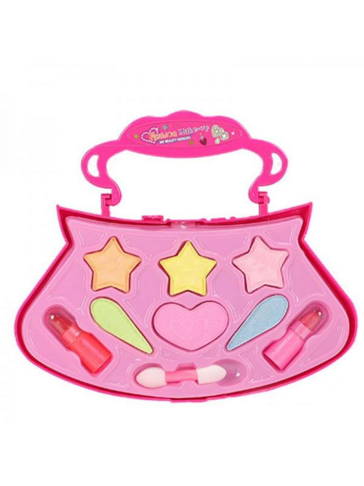 Girls Princess Pretend Makeup Set Non-Toxic Butterfly Make Up Set Kid ...