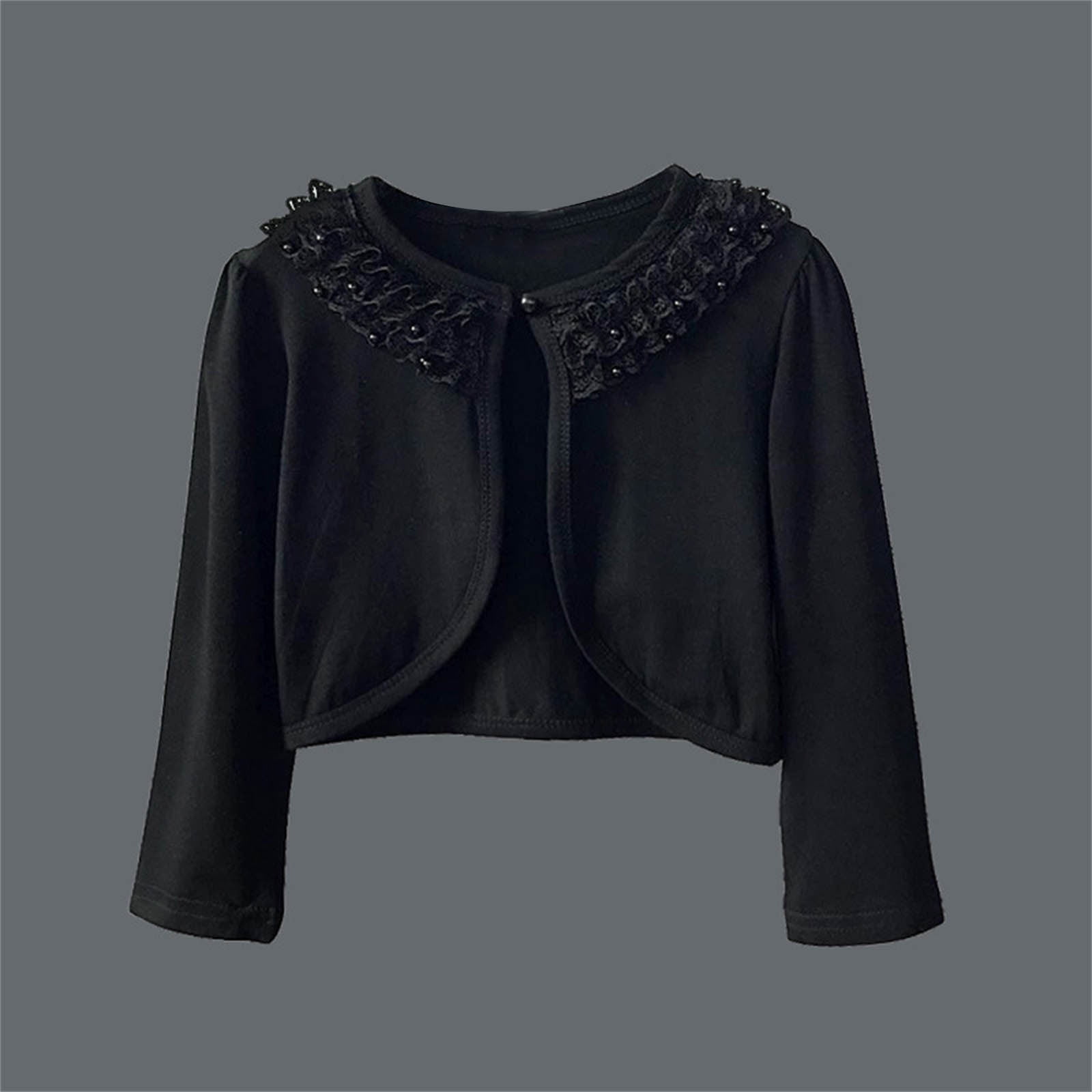 Girls Princess Shawl Cute Solid Color Cardigan Shawl Top Wraps Girls ...