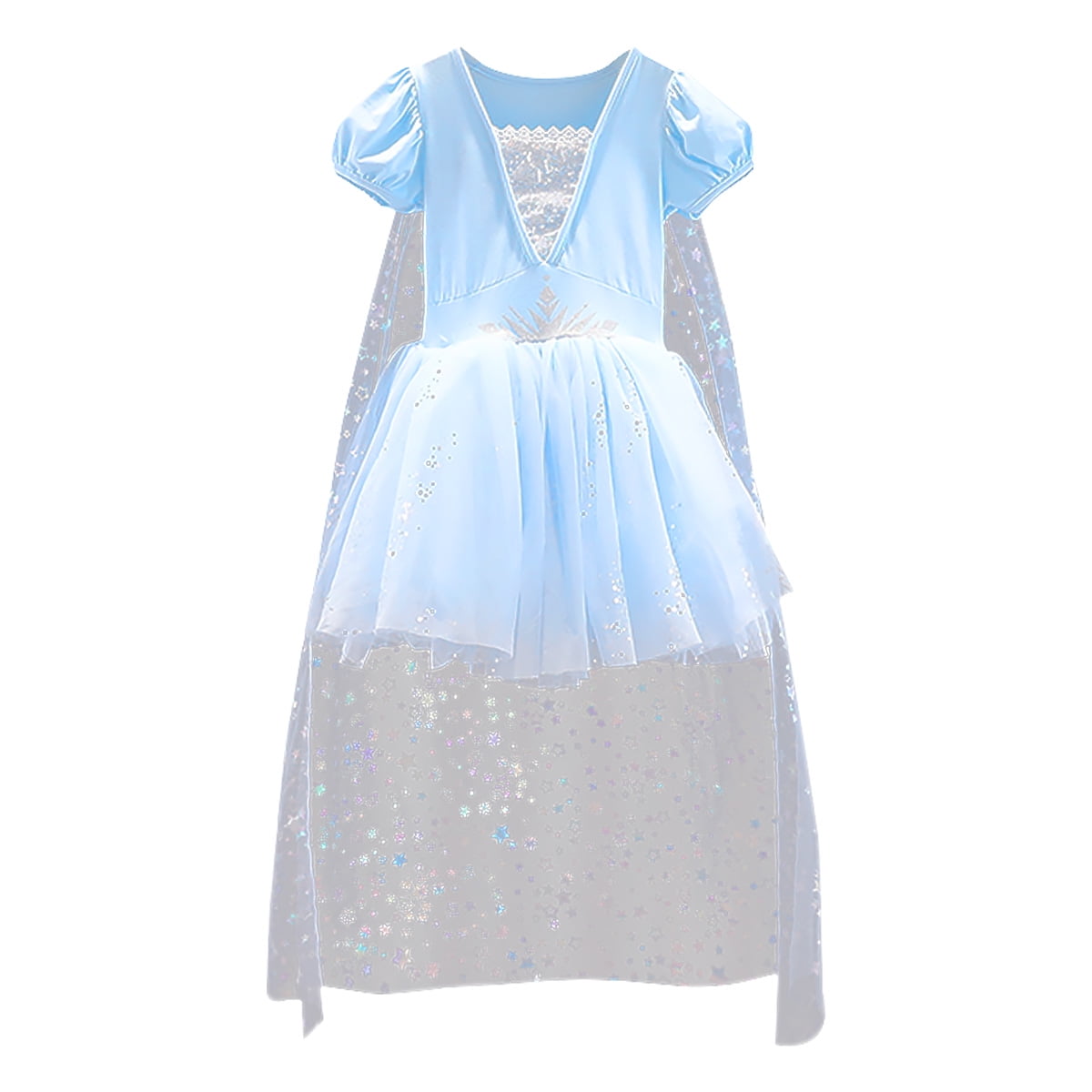 Girls' Princess Snow Queen Elsa Ballet Tutus Dancewear Costume ...