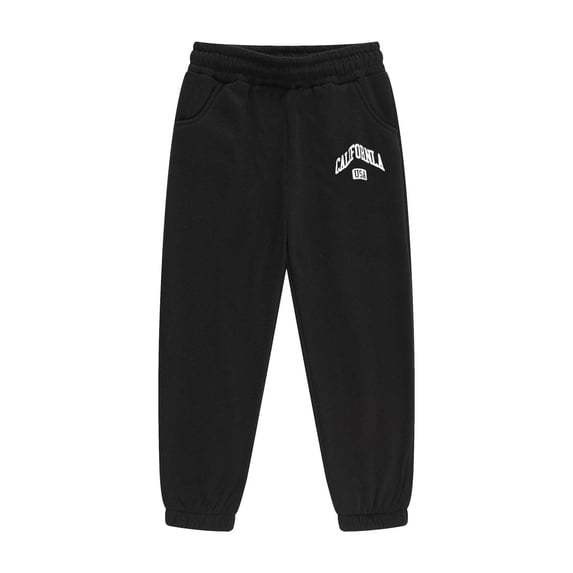 Girls Printed Sweatpants, New Jogger Pants Ages 2-13, Kids Printed ...