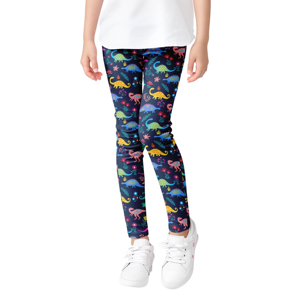 Girls Prints Leggings Casual Girls Leggings Ankle Length - Comfortable ...