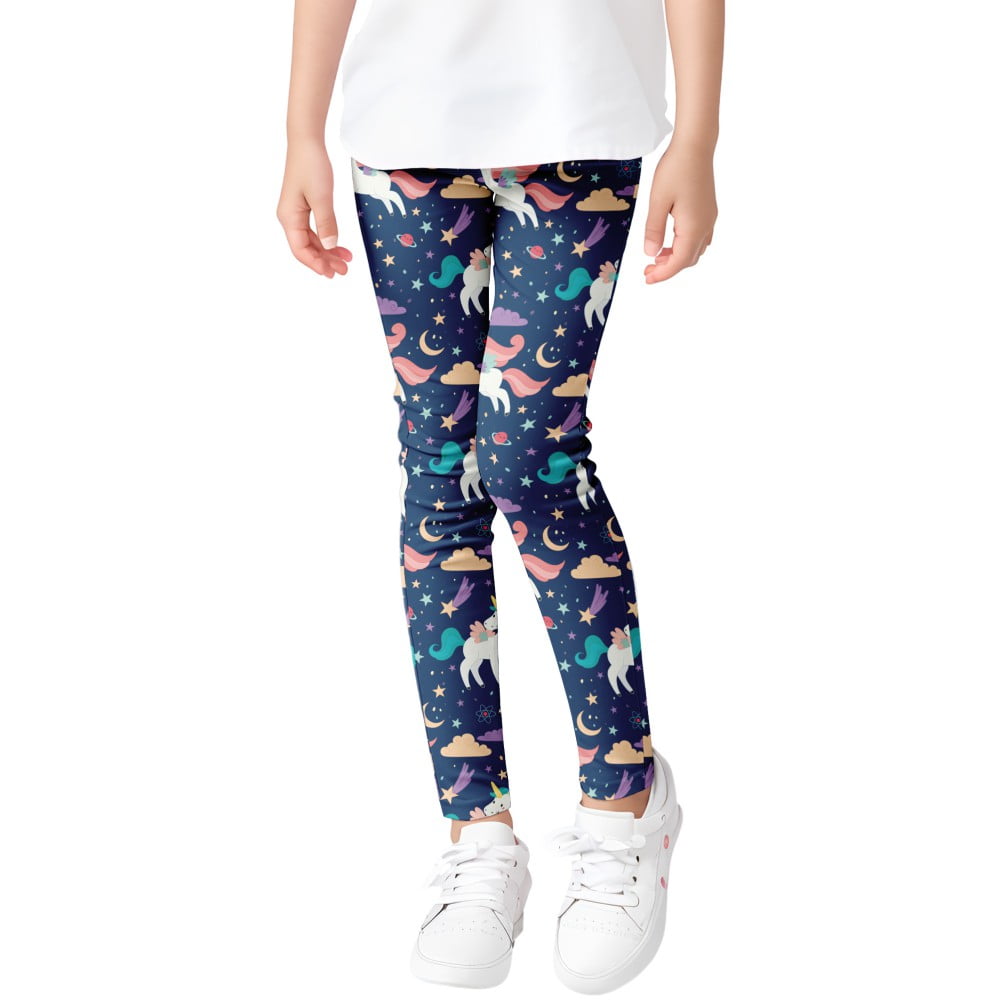 Girls Prints Leggings Casual Girls Leggings Ankle Length - Comfortable ...