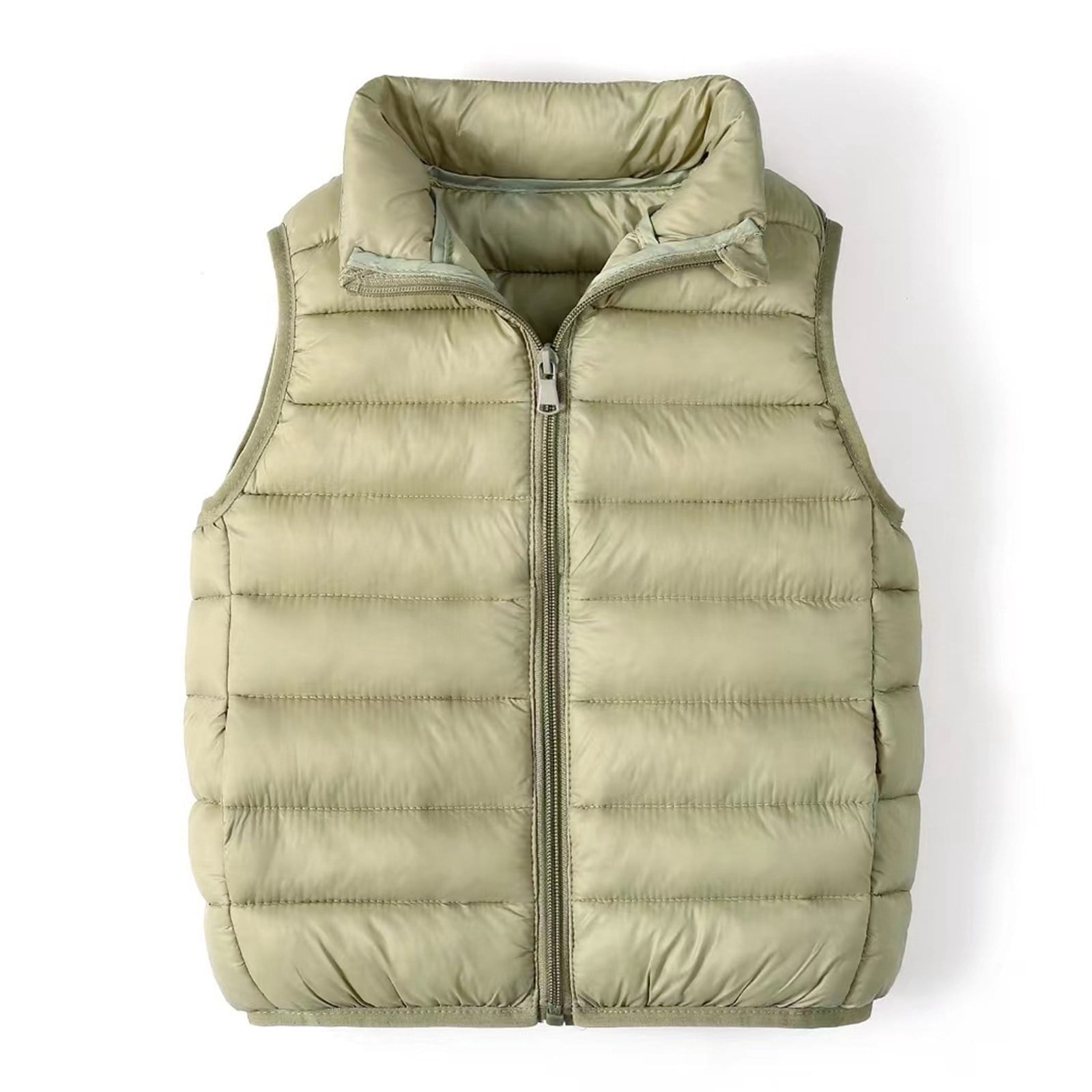 Girls Puffer Vest Girls Vest Lightweight Puffer Jacket Sleeveless Kids ...