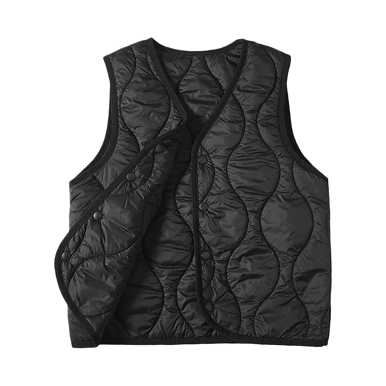 Girls Puffy Vest Lightweight Sleeveless Outerwear Vests Teen Kids ...