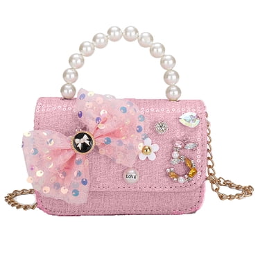 HAWEE Kids Cute Unicorn Crossbody Bag, Small Children's Plush Purse and ...