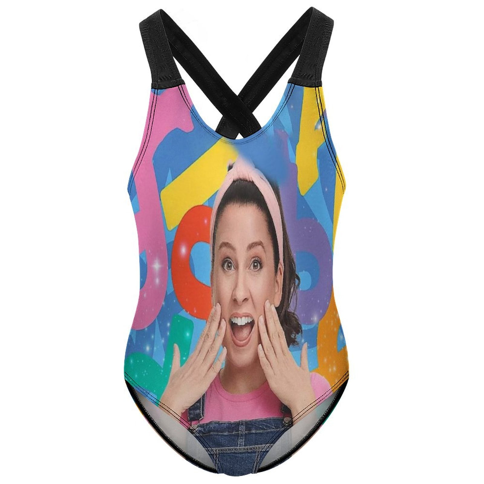 Girls Ra-Chel Swimsuit One Piece Bathing Suit for Girls Swimwear - Walmart.com