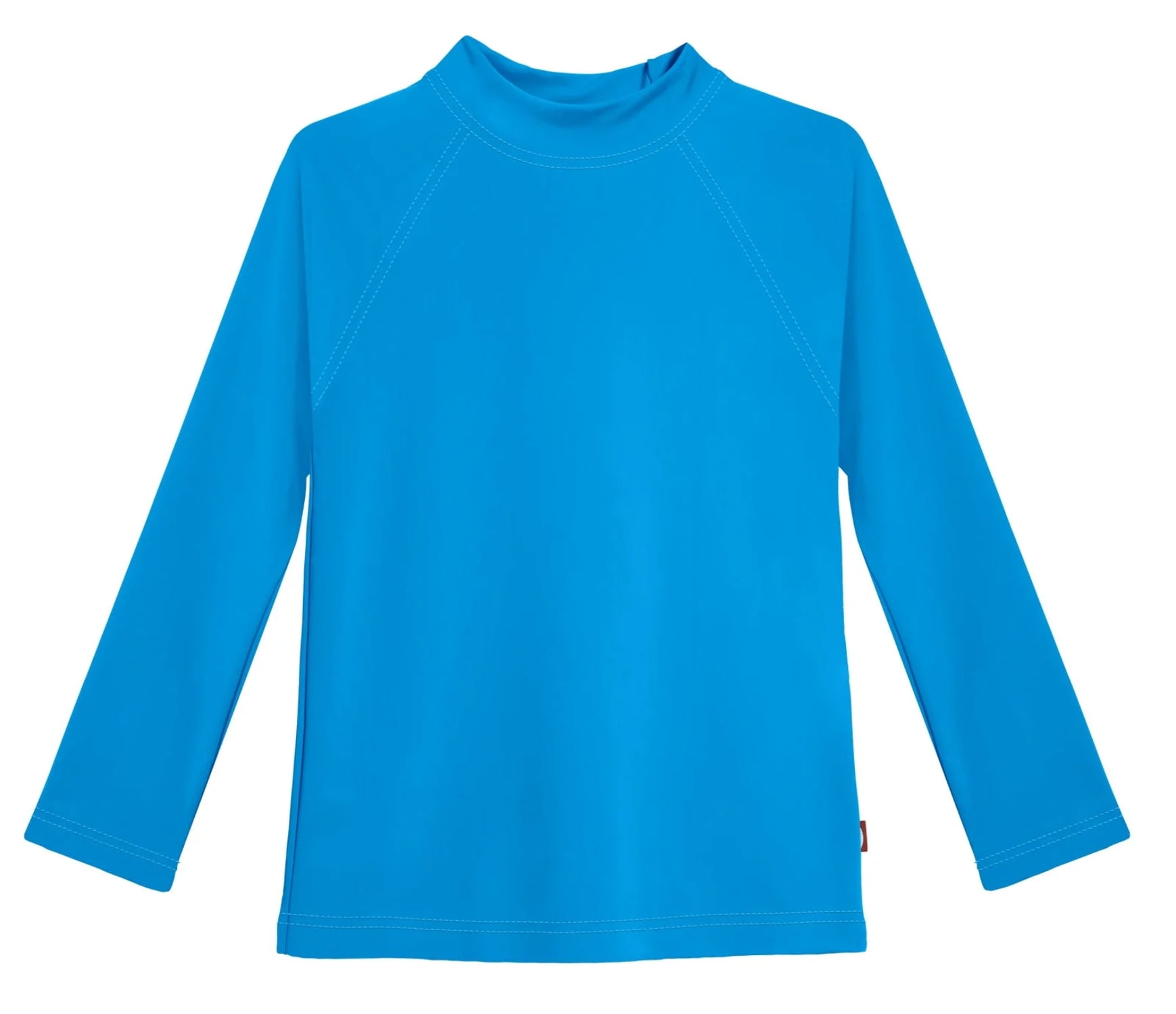 Girls Recycled Nylon UPF 50+ Long Sleeve Rashguard | Turquoise ...
