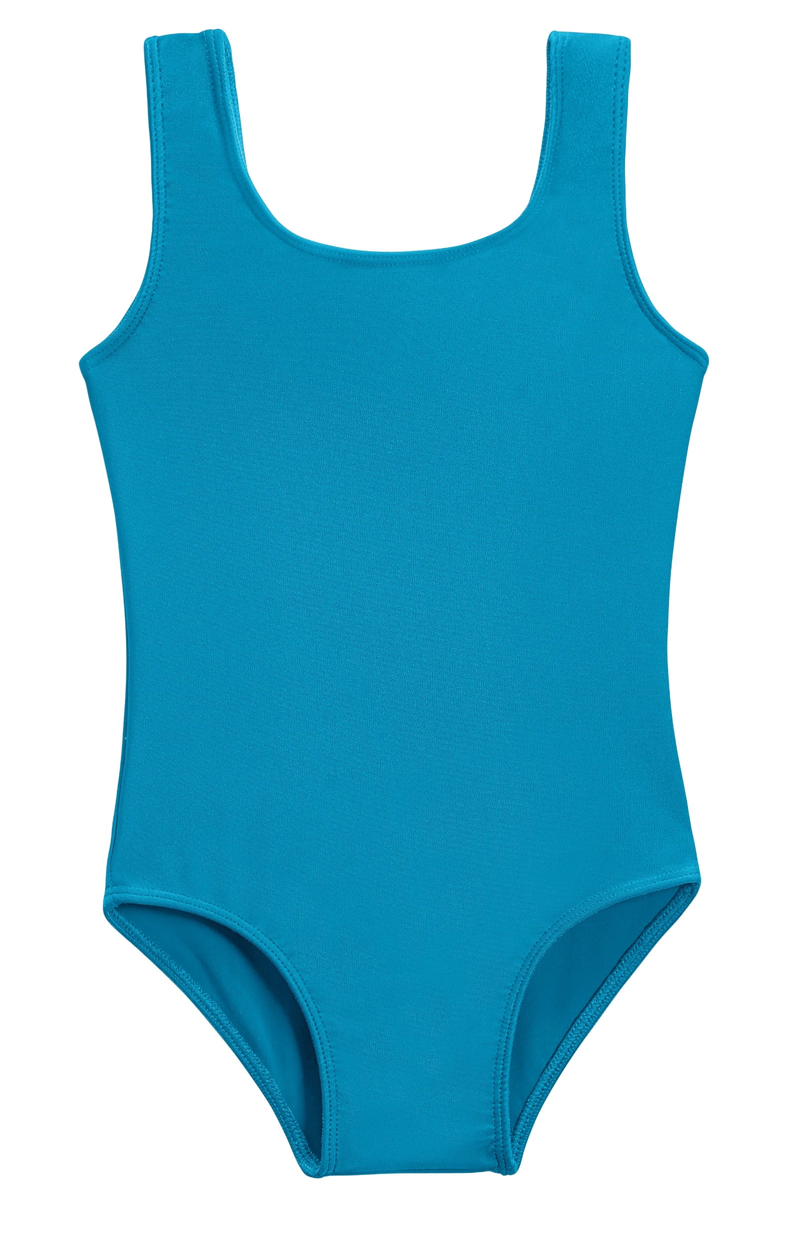 Girls Recycled Nylon UPF 50+ One Piece Swimsuit | Turquoise - Walmart.com