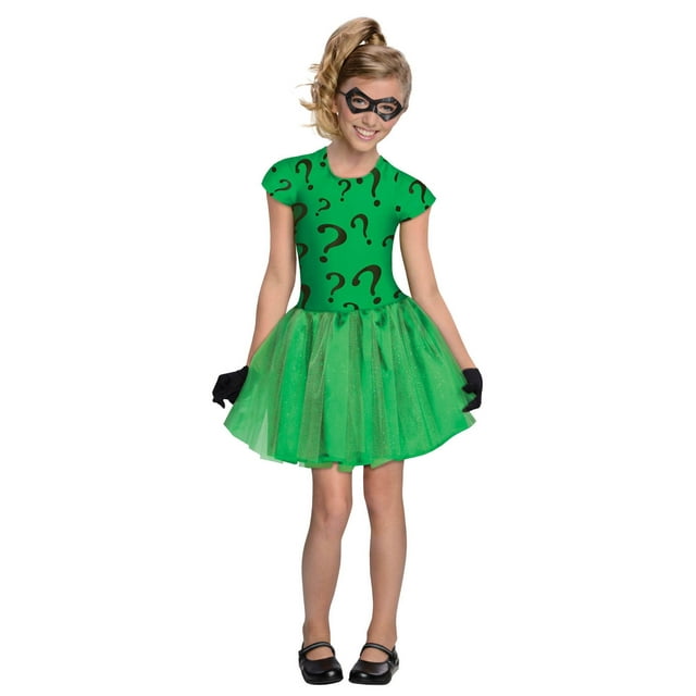 Girls Riddler Tutu Dress Costume - Walmart.com