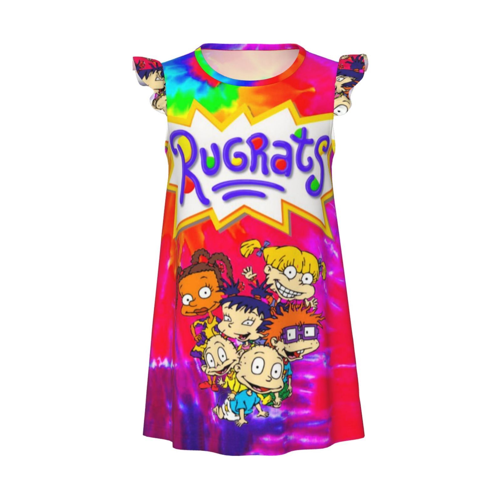 Girls Rugrats Nightgowns Pajamas Kids Sleepwear Night Dress Sleep ...