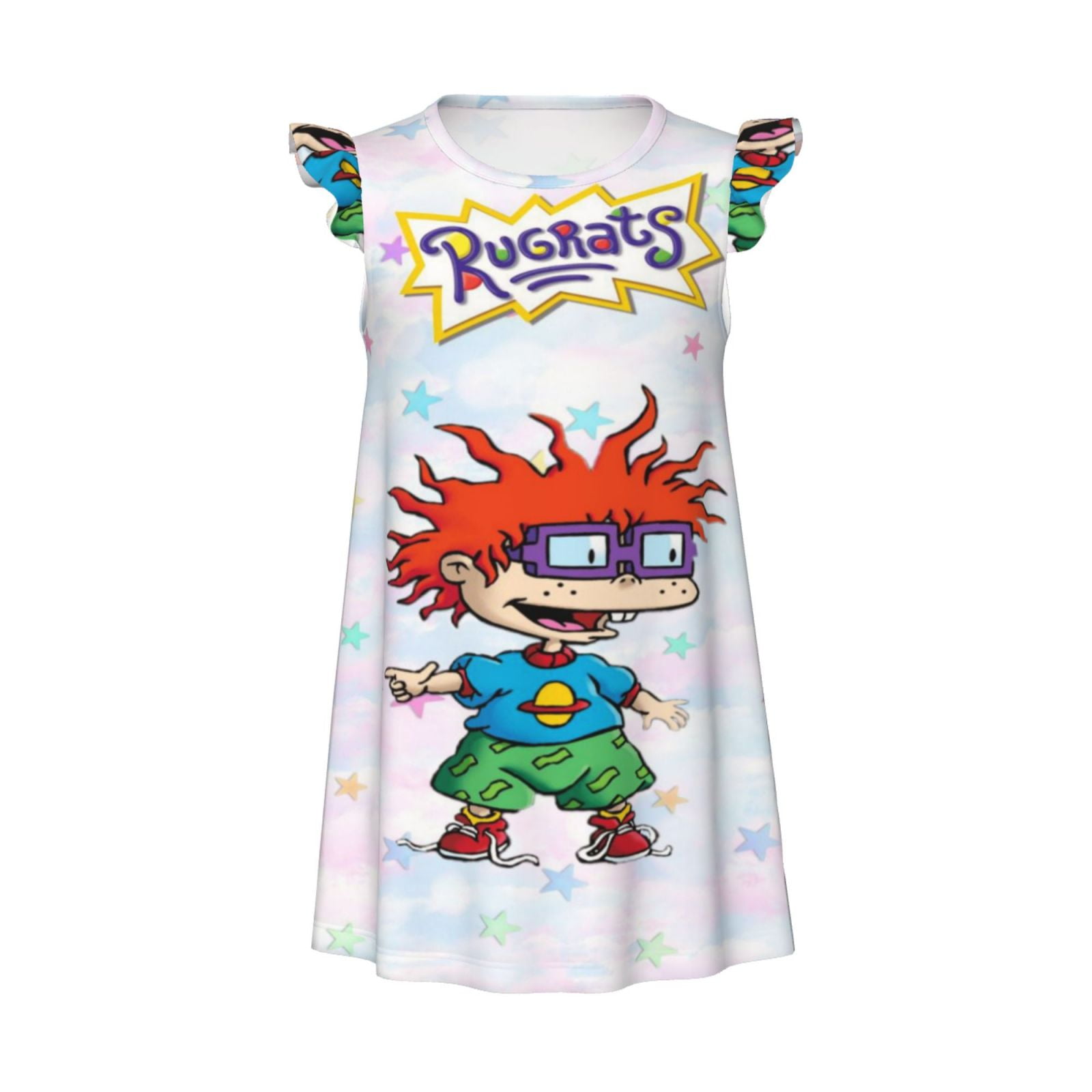 Girls Rugrats Nightgowns Pajamas Kids Sleepwear Night Dress Sleep ...