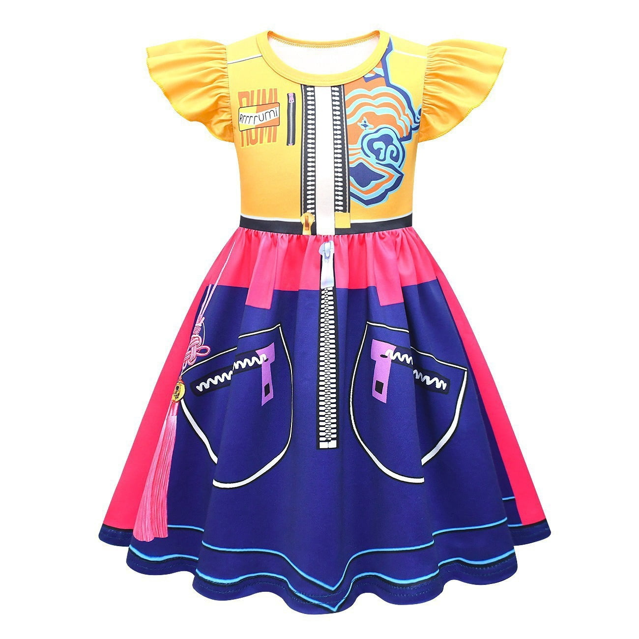 Girls Rumi Mira Zoey Dress Cosplay Costume Party Fancy Dress KDH ...