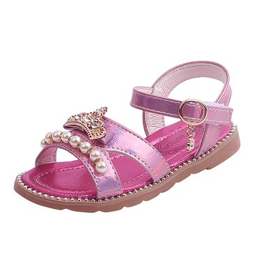 StarBay Girl's Chiidren's Comfortable Shower Pool and Beach Shoe Slip on Sandals With Cartoon ...