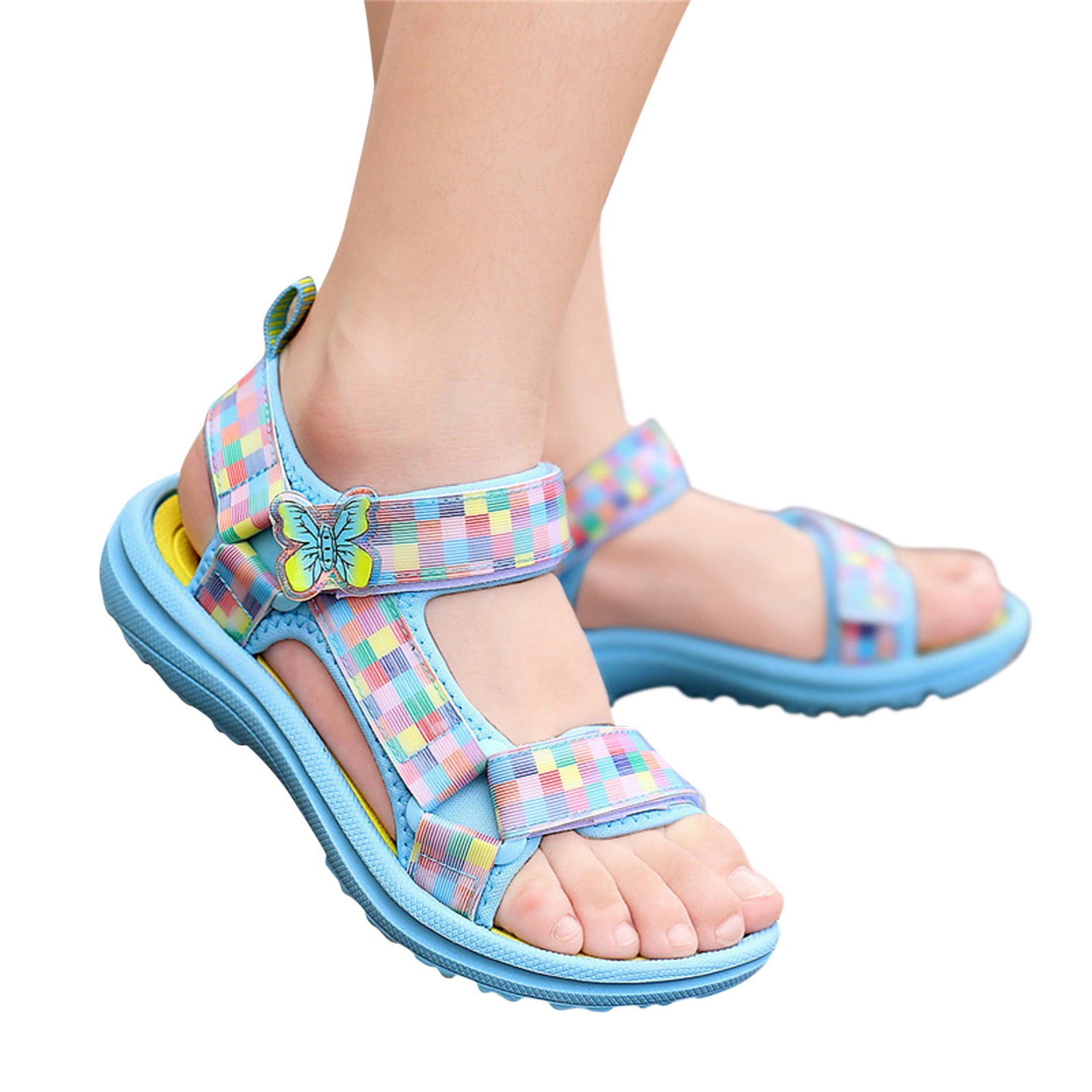 Girls Sandals,Children Sandals Fashion Breathable Thick Soled Summer ...