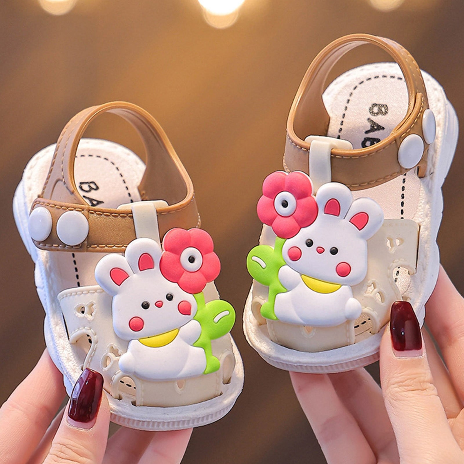 Girls Sandals,Children Shoes Comfortable Flat Sandals Fashionable Toe ...