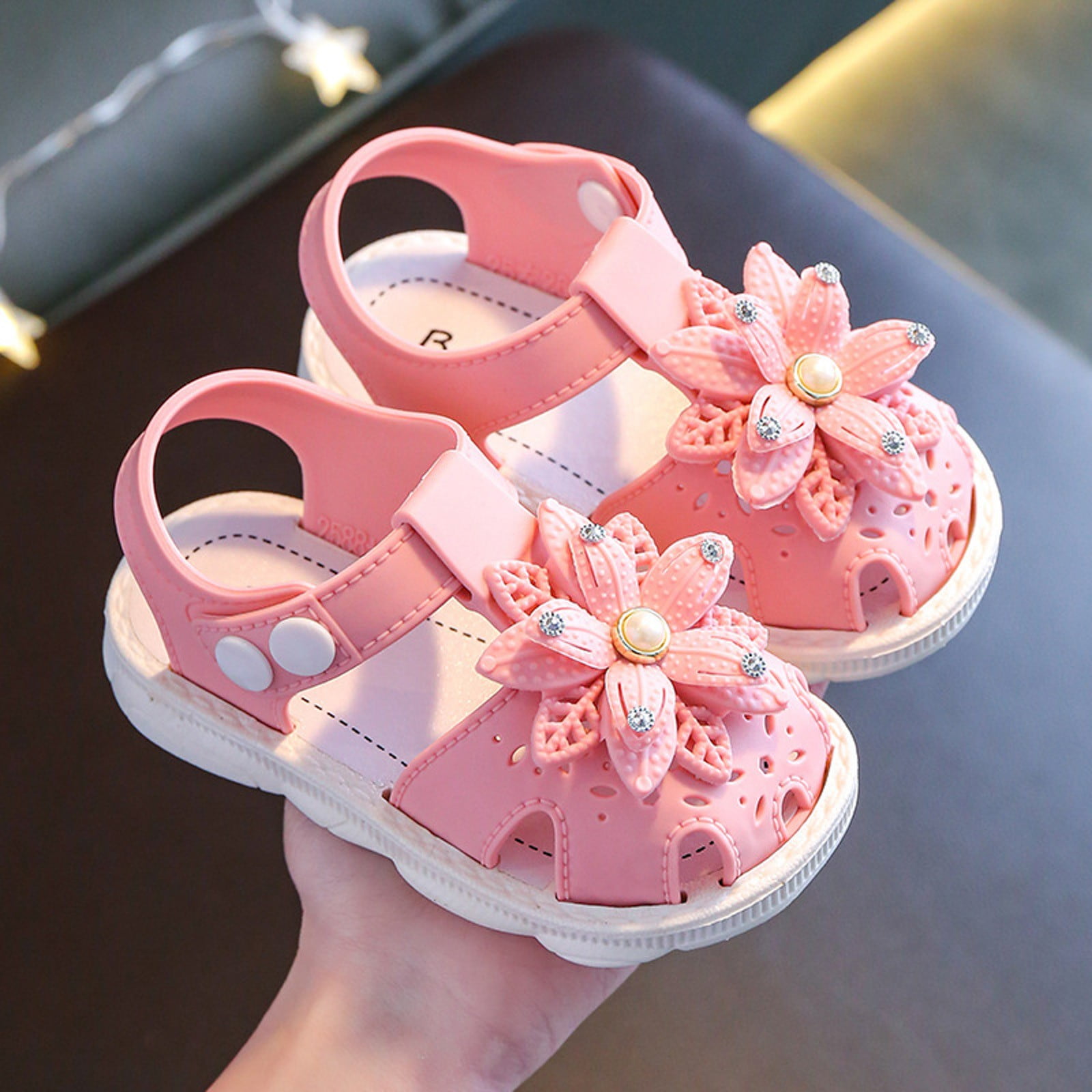 Girls Sandals,Children Shoes Comfortable Flat Sandals Round Toe ...