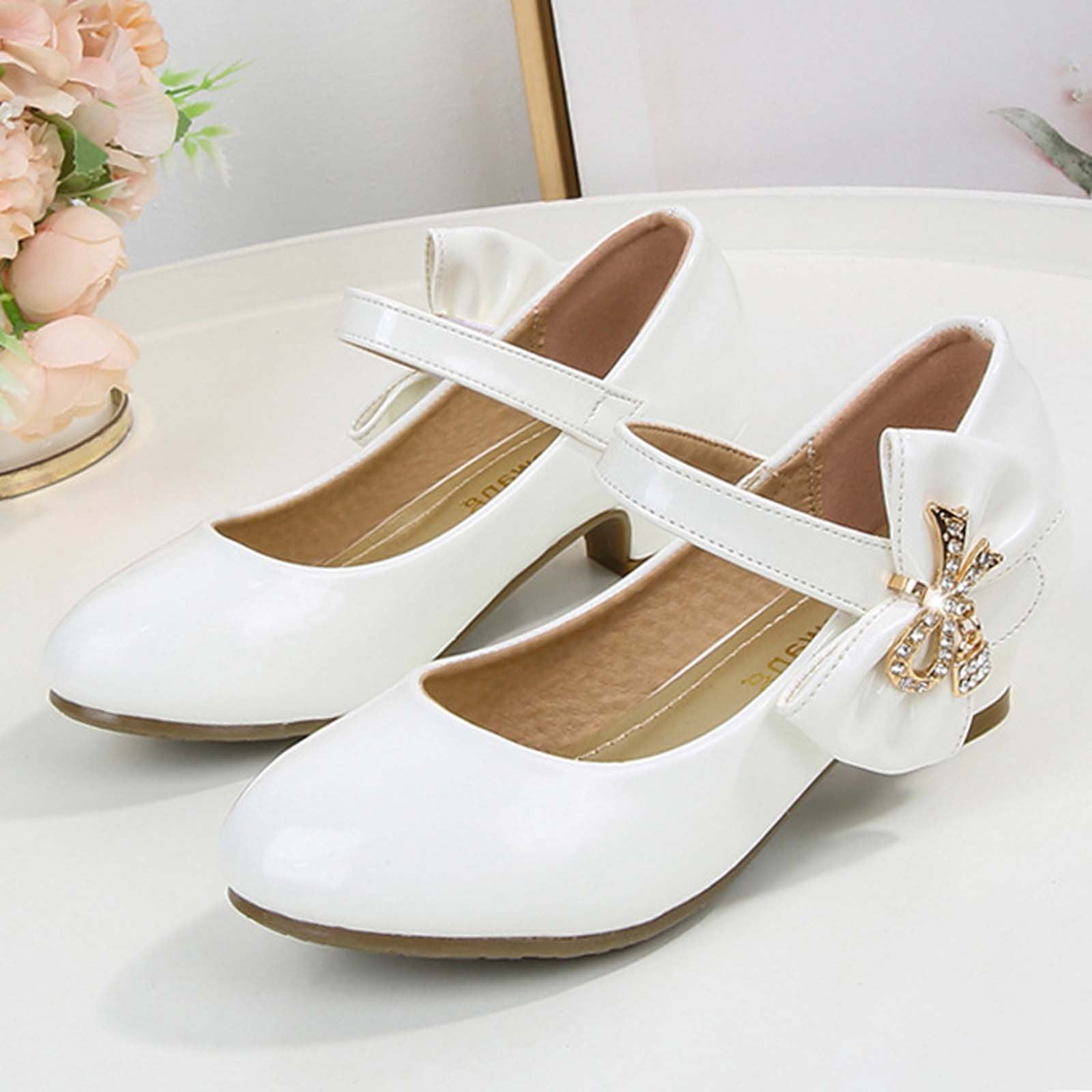 Girls Sandals For Kids Summer Dress Up Party Dance Heels Lightweight ...