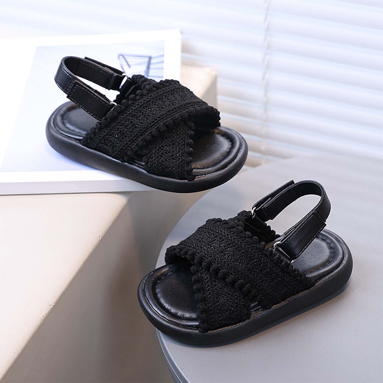 Girls Sandals For Toddlers Kids Open Toe Summer Shoes For Girls ...