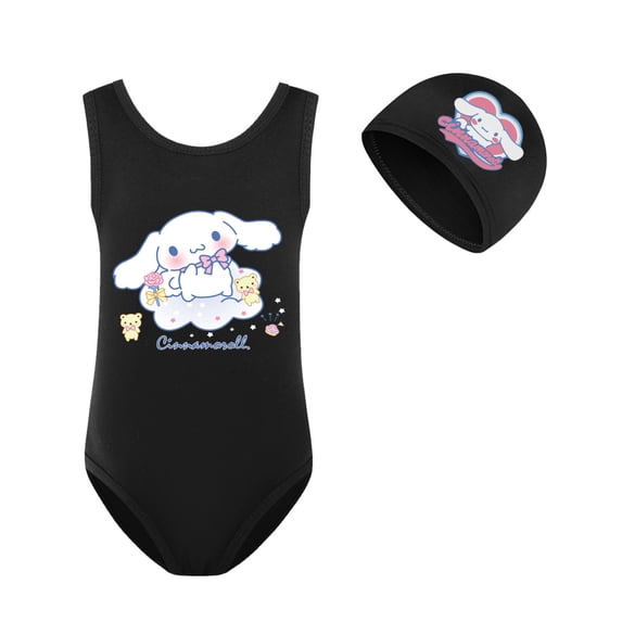 Girls Sanrio Cinnamoroll One-Piece Swimsuit,Cute Cartoon Design with ...