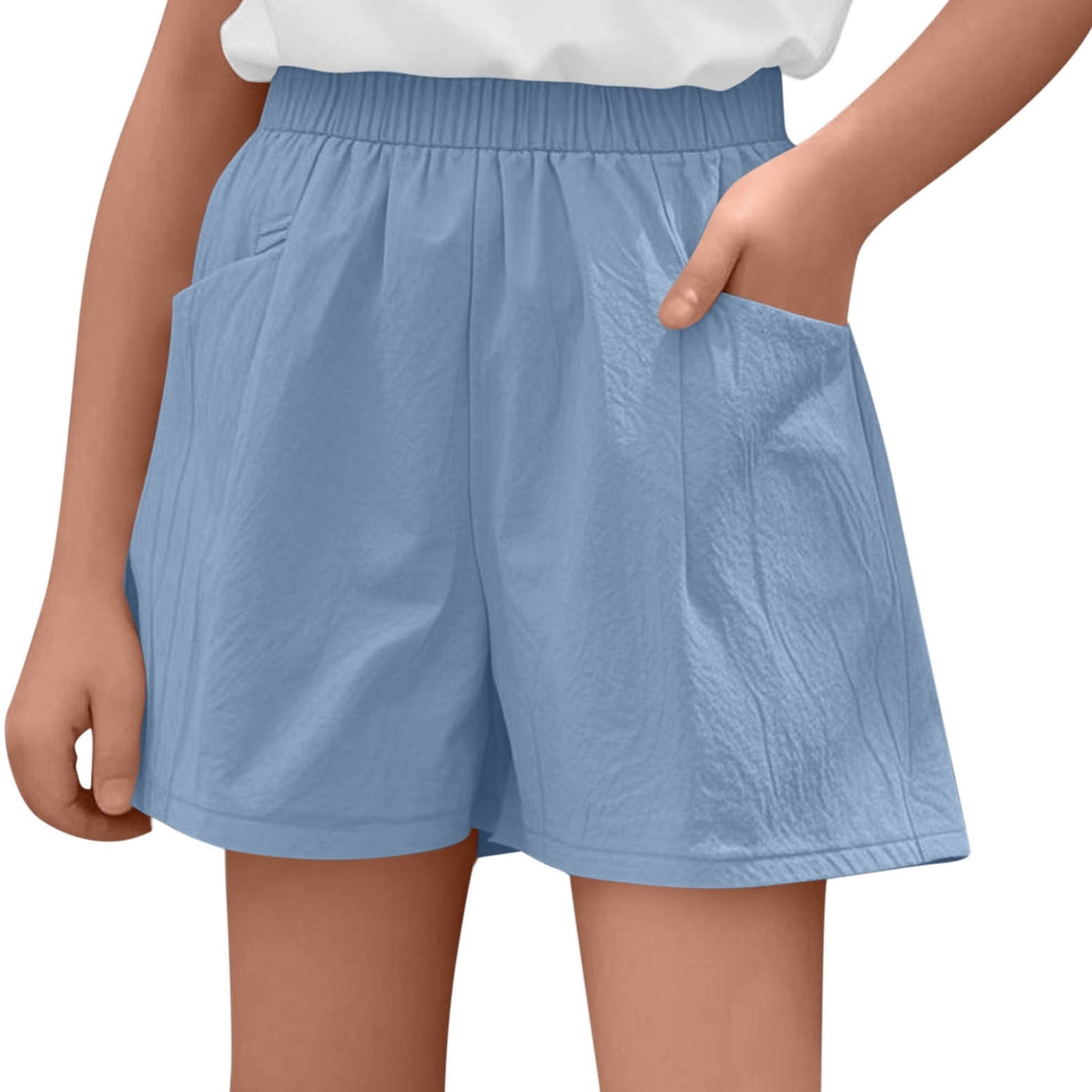 Girls Satin Shorts Dresses with Shorts for Girls Summer Shorts Set for ...