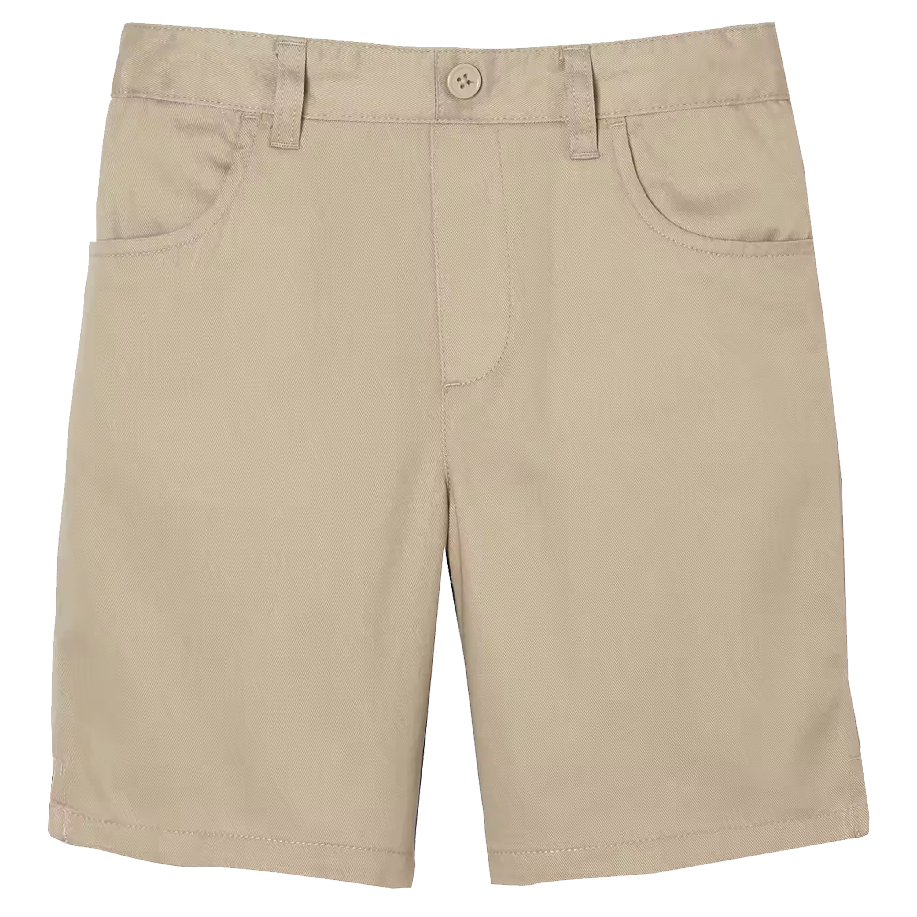Girls School Uniform Super Stretch Bermuda Shorts - Walmart.com