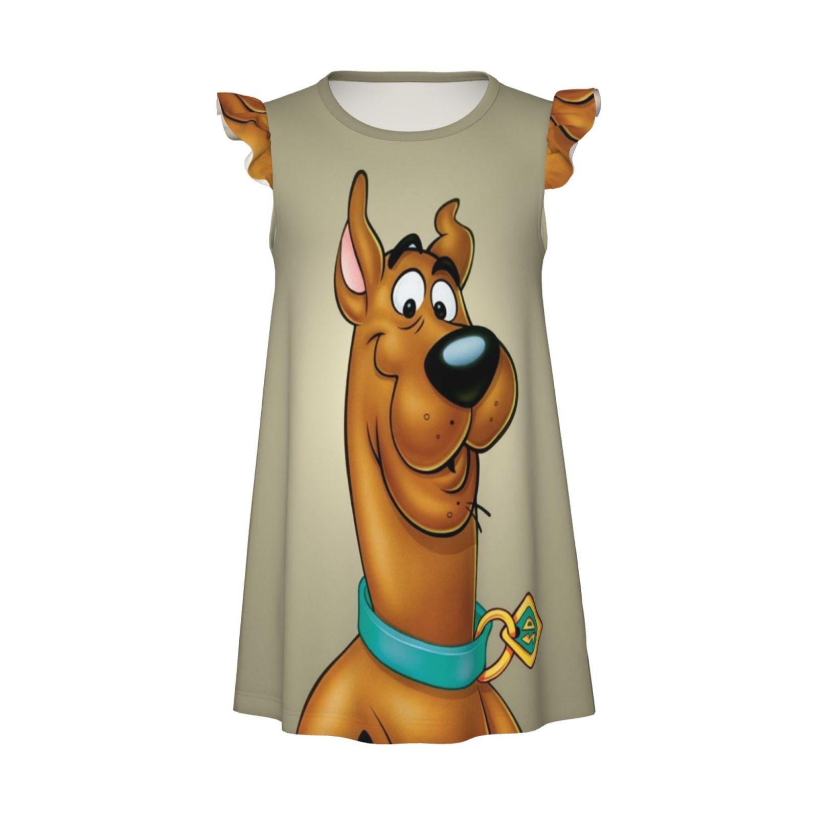 Girls Scooby Doo Nightgowns Pajamas Kids Sleepwear Night Dress Sleep ...