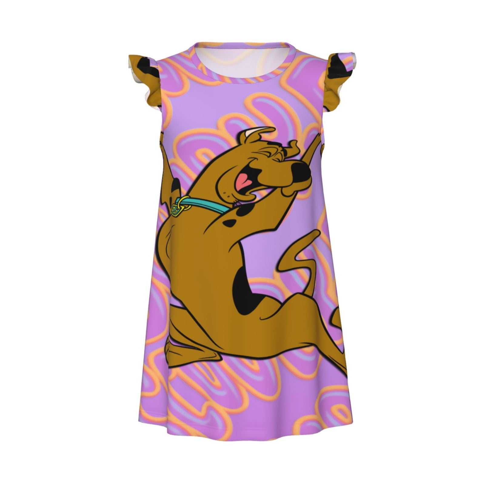 Girls Scooby Doo Nightgowns Pajamas Kids Sleepwear Night Dress Sleep ...