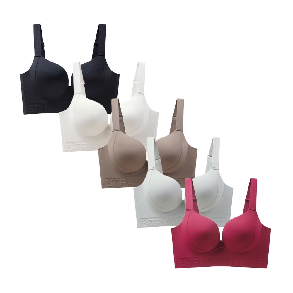 Girls Seamless Training Bras Cotton Developed Kids Sports No Wire ...