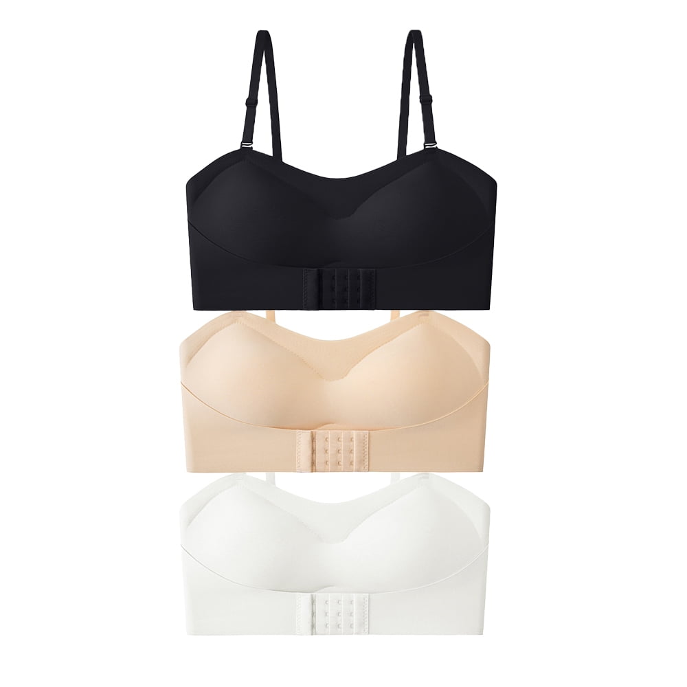 Girls Seamless Training Bras Molded Microfiber Cotton Developed ...