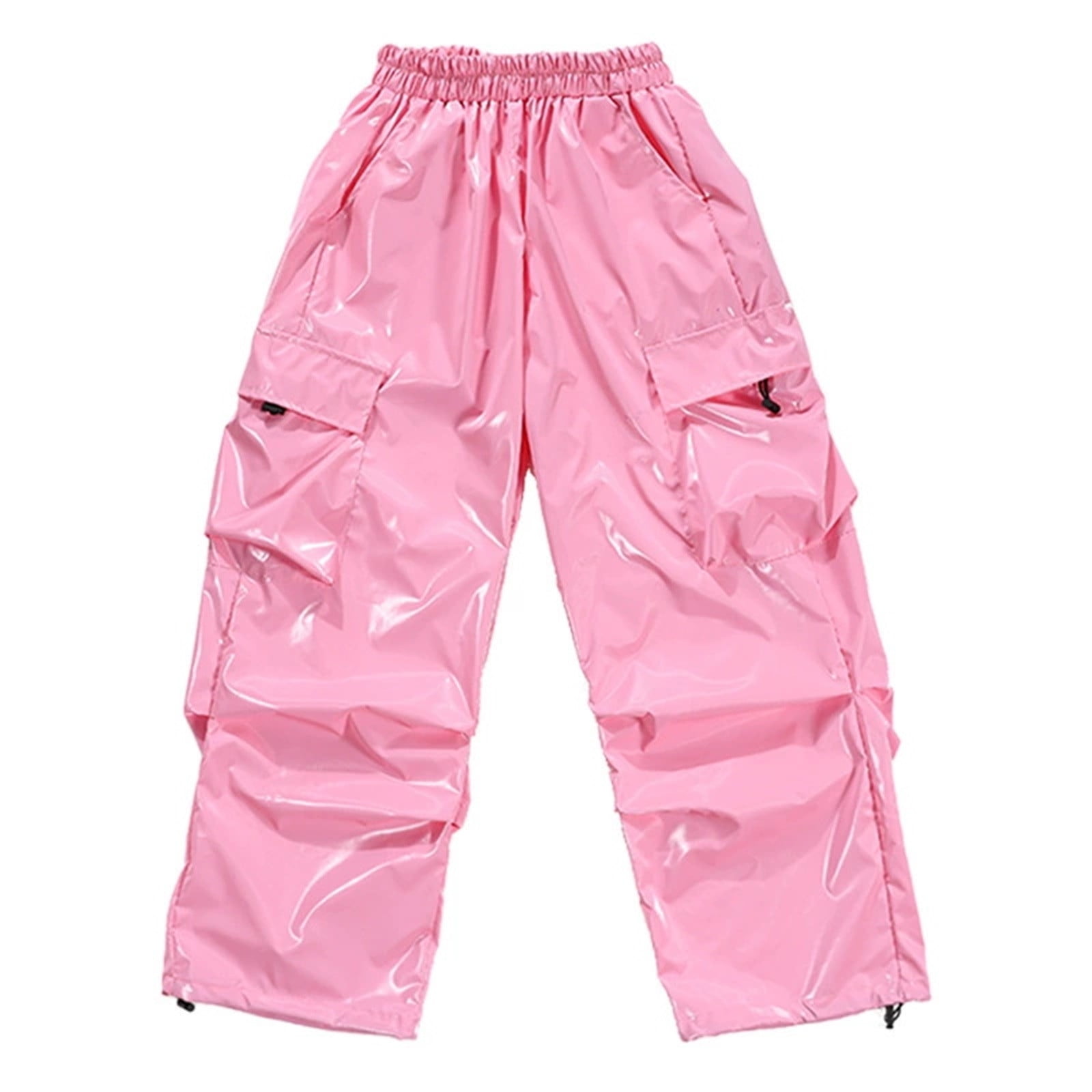 Girls Sequin Jazz Hip Hop Performance Dance Pants Shine Glitter Dance ...