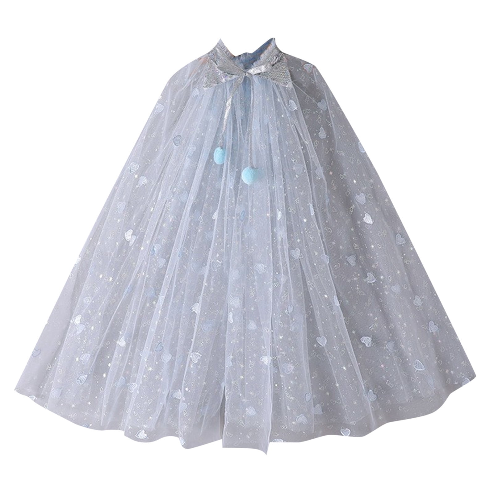 Girls' Sequin Thin Cape Summer Cape - Walmart.com