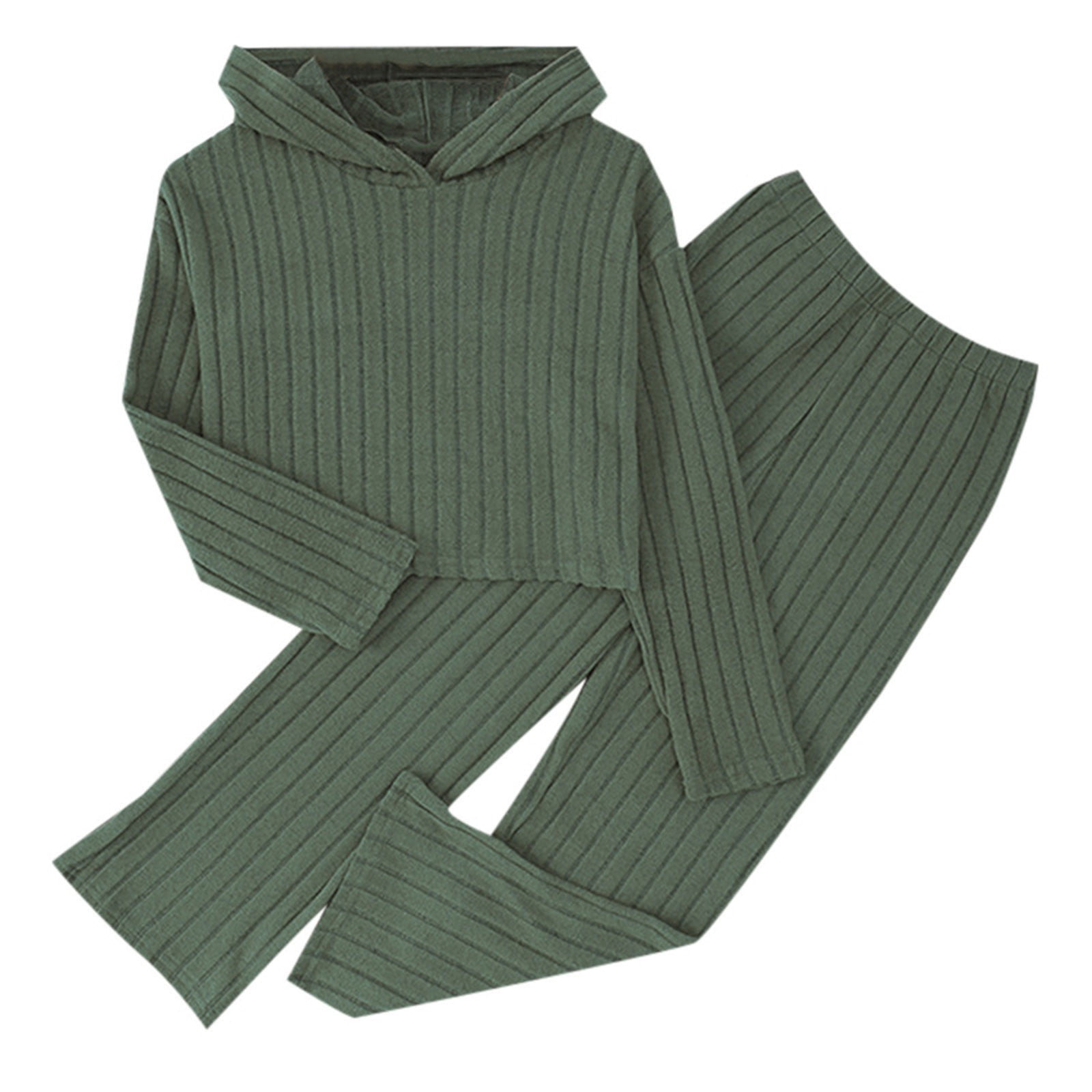 Girls Sets Size 7-8 Girls 2 Piece Outfit Knit Pullover Long Sleeve ...