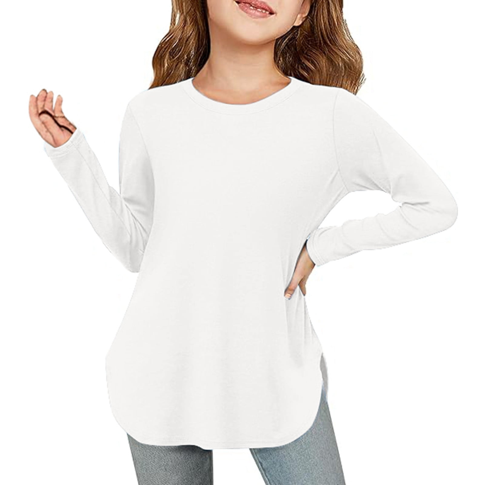 Girls Shirts Size 7-8 Girls Clothes Girls Long Sleeve Shirts Kids Arc ...