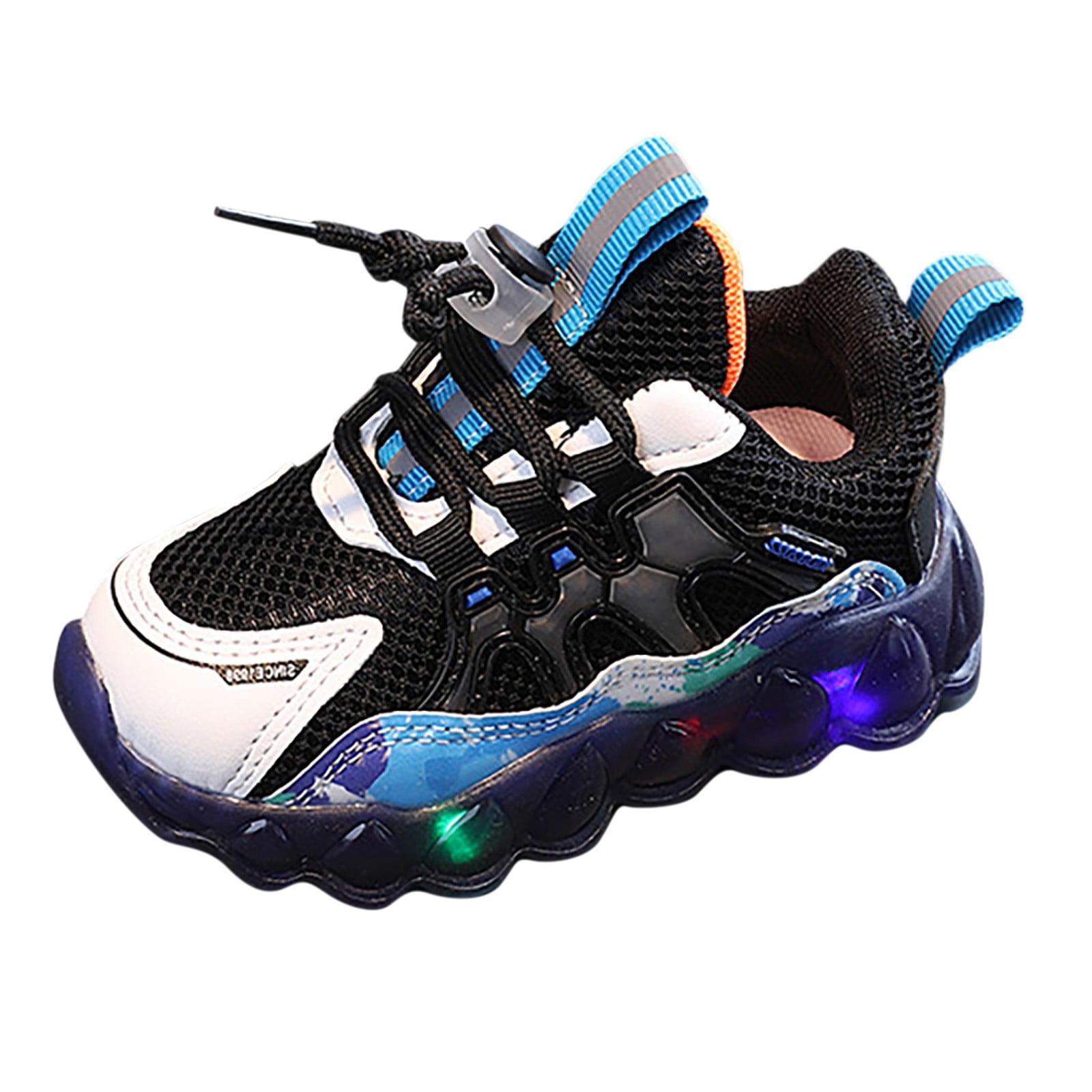 Girls Shoes Light On Led Baby Shoes Casual Shoes Boy Sport Shoes Soft ...